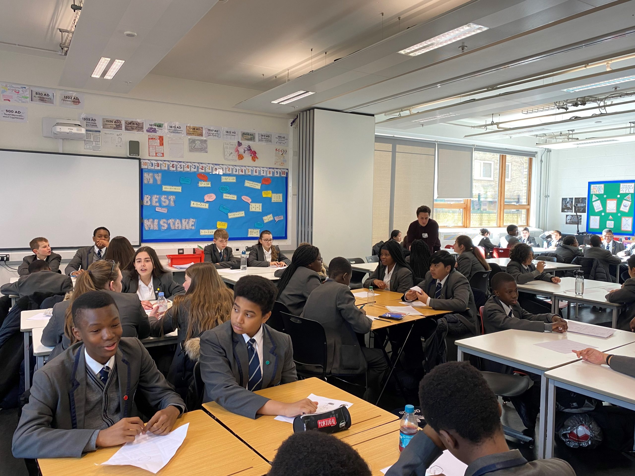 Year 8 talk from Eric Eugène Murangwa - St Michael's Catholic College